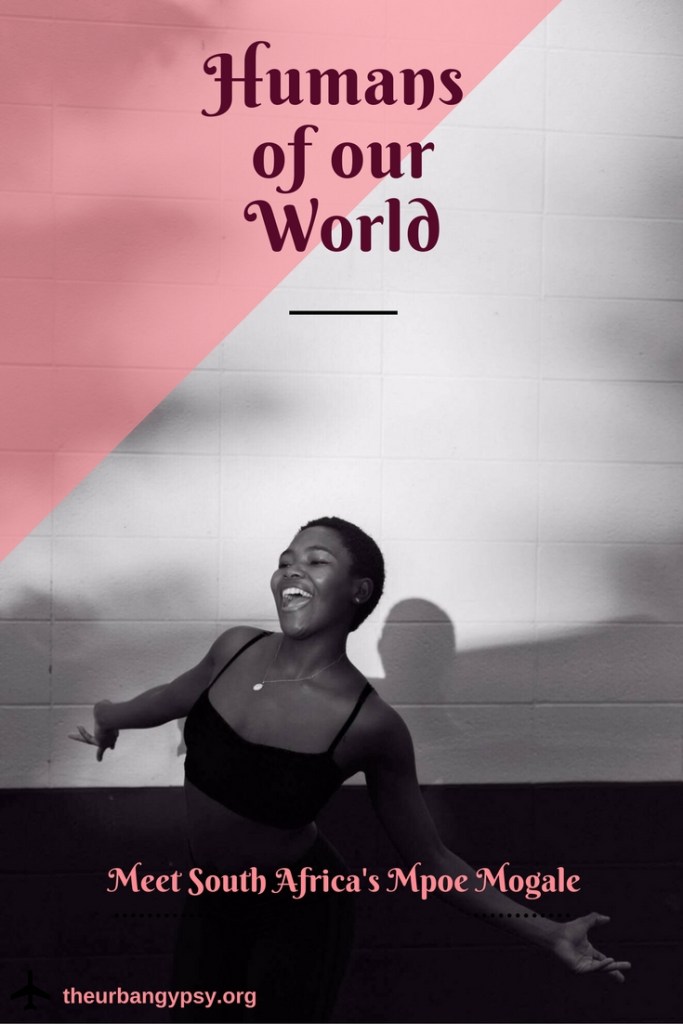 South Africa’s Mpoe Mogale – The Urban Wanderer
